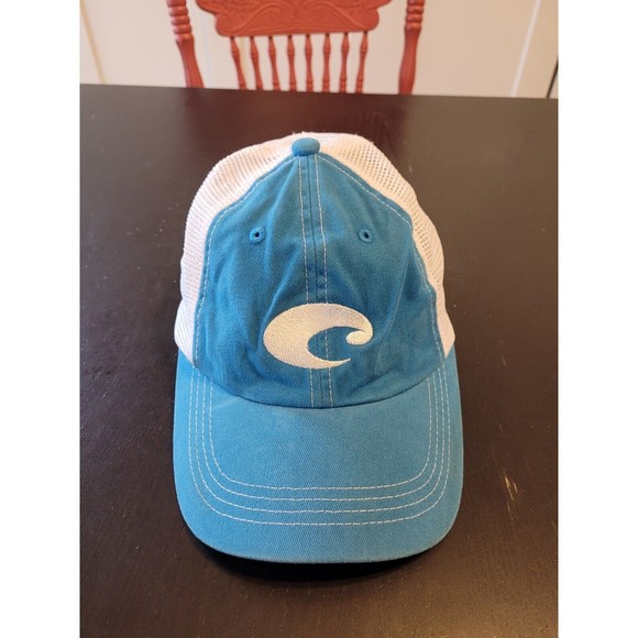 Costa | Accessories | Costa Baseball Cap Hat Mesh Adjustable Strap Blue ...